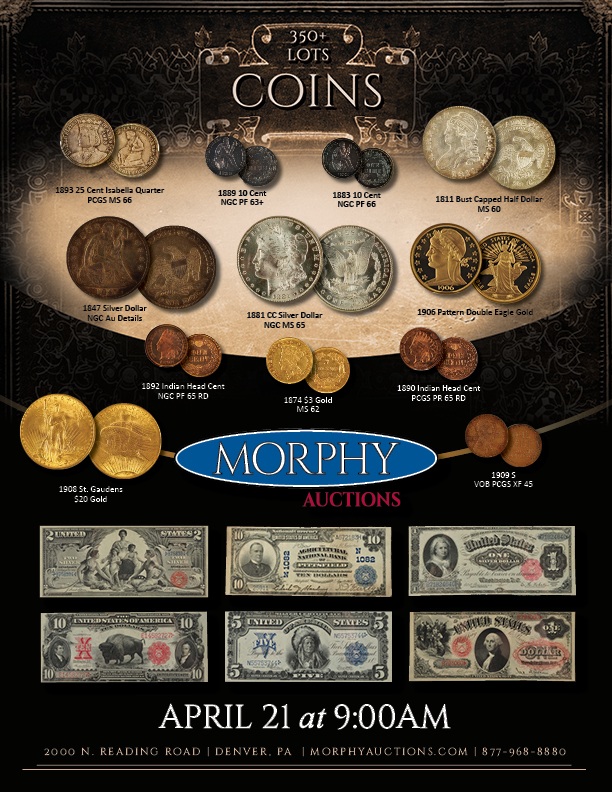 Coins - Morphy Auctions - Morphy Auctions